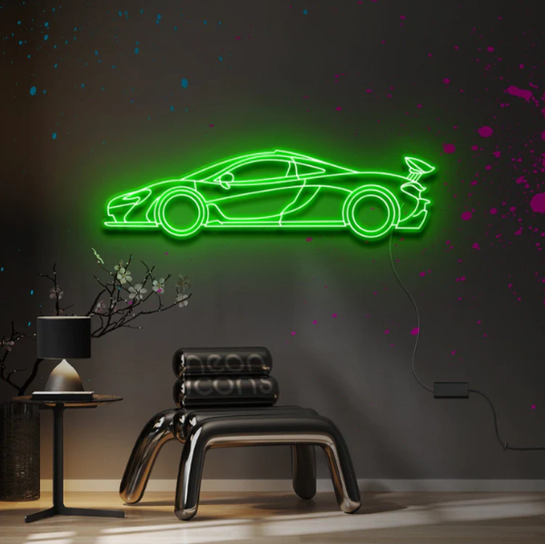 Mclaren P1 Neon Car Sign – Decor Artic
